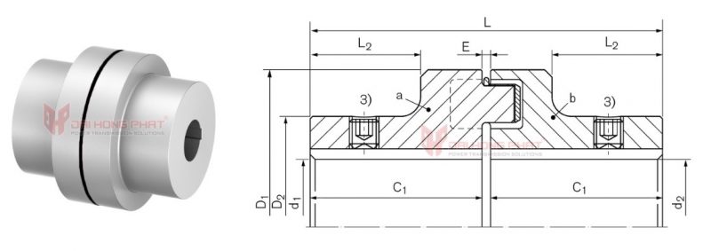 TNM E ELASTOMER COUPLING - Dai Hong Phat Corp. | Ringfeder Germany