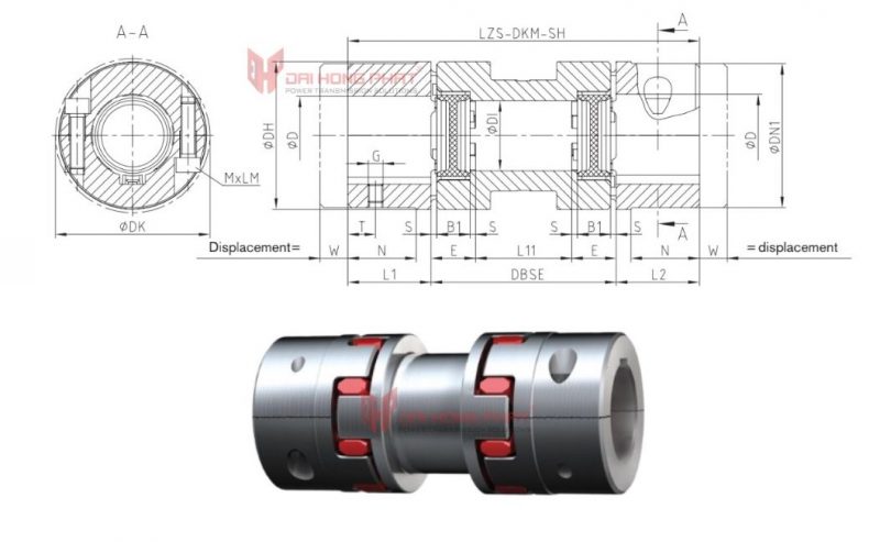 ROTEX ZS-DKM-SH FLEXIBLE COUPLING - Dai Hong Phat Corp