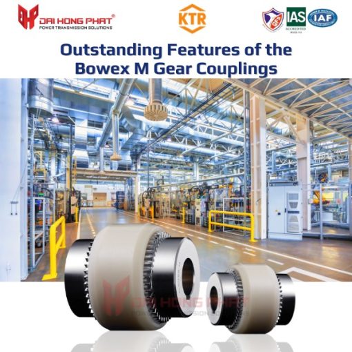 Outstanding Features of the Bowex M Gear Couplings - Dai Hong Phat Corp