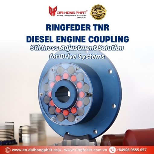 RINGFEDER TNR DIESEL ENGINE COUPLING – Efficient Stiffness Adjustment ...